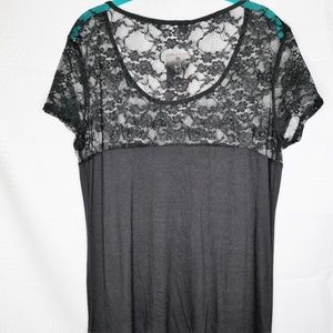 French Atmosphere | Tops | Nwt French Atmosphere Blouse W Scoop Neck ...